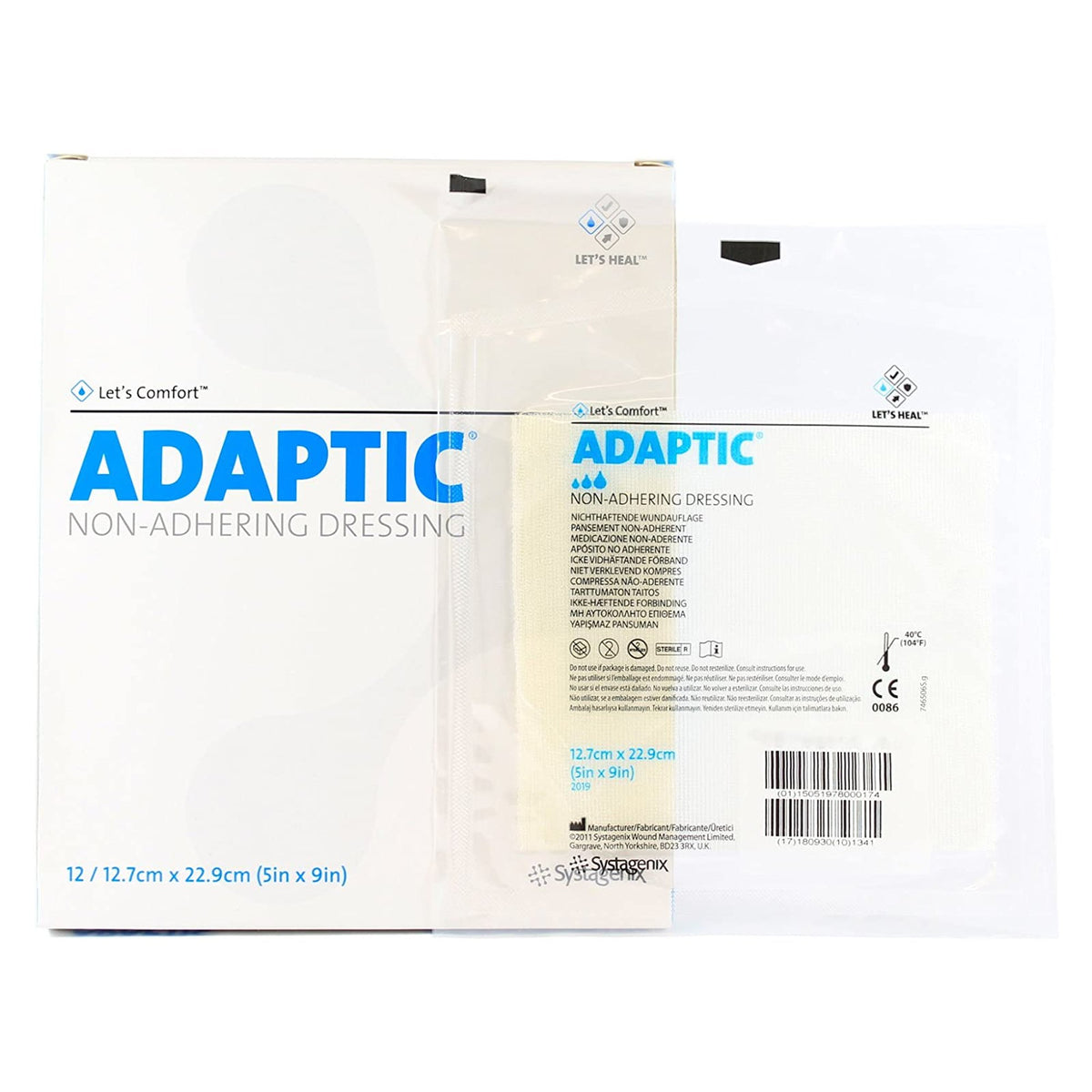 3M™ Adaptic™ Non Adherent Dressing 5" x 9" – MedSurg Express