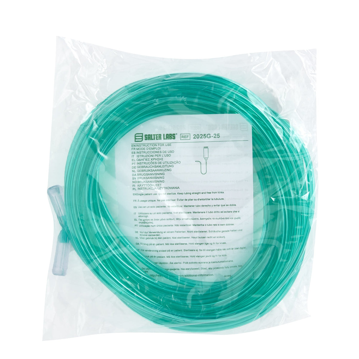 Salter Labs® 25 Foot Oxygen Tubing – MedSurg Express