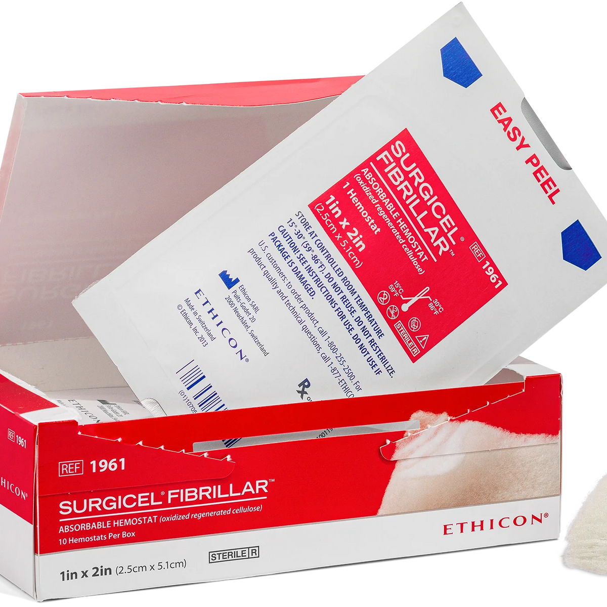 Surgicel® Fibrillar™ 1961 1 x 2 Inch Absorbable Hemostat – MedSurg Express