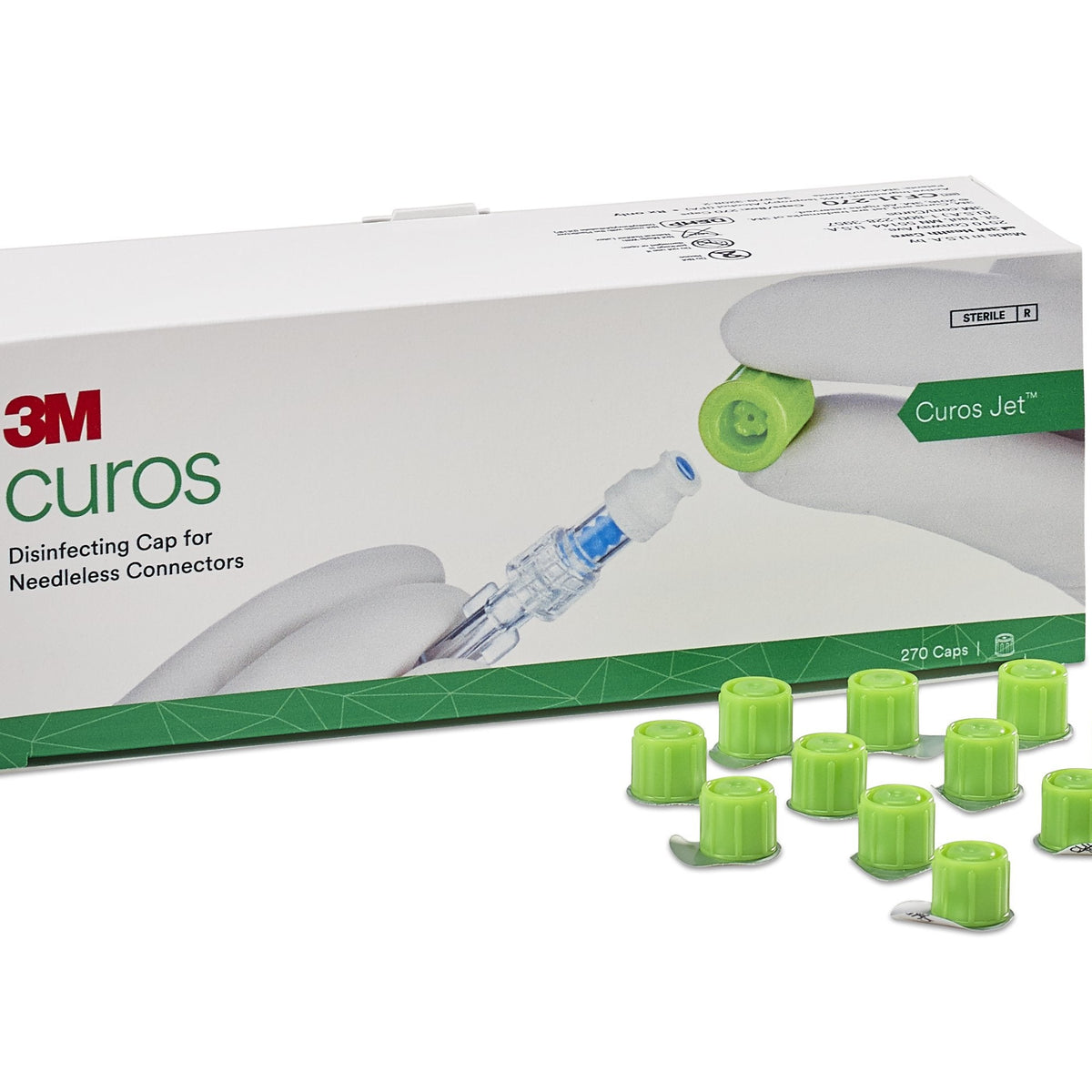 3M™ Curos™ Jet Disinfecting Cap - CFFJ1-270 – MedSurg Express