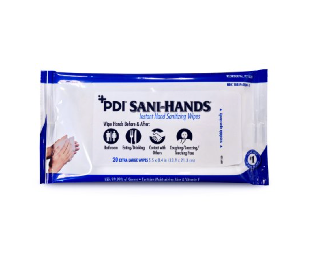 Sani-Hands® Soft Pack Hand Sanitizing Wipes - Case of 960 – MedSurg Express