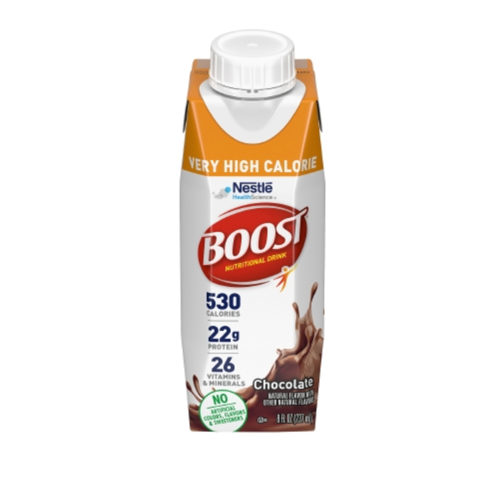 Boost® Very High Calorie Chocolate Flavor 8oz - Case of 24 – MedSurg ...
