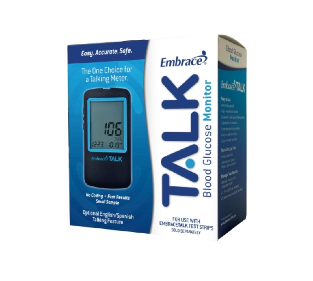 Embrace® Blood Glucose Meter – MedSurg Express