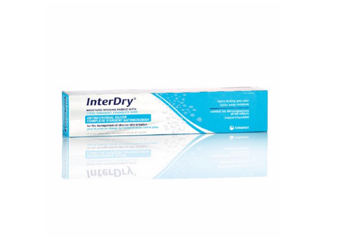 InterDry® Skinfold Management Dressing with Silver 10 X 144 Inch Roll ...